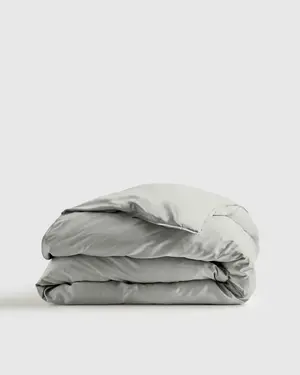 Quince Bamboo Duvet Cover - Eucalyptus