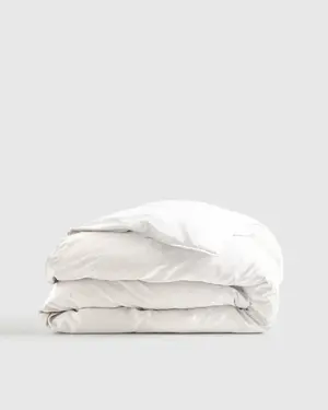 Quince Bamboo Duvet Cover White