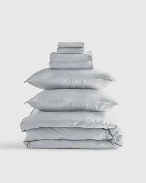 Quince Bamboo Deluxe Bedding Bundle Mist