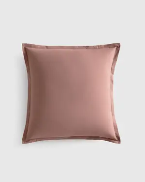 Quince Organic Crisp Percale Sham - Fig