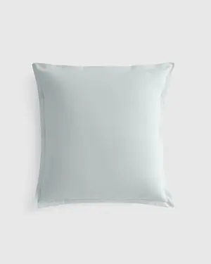 Quince Organic Crisp Percale Sham - Mist