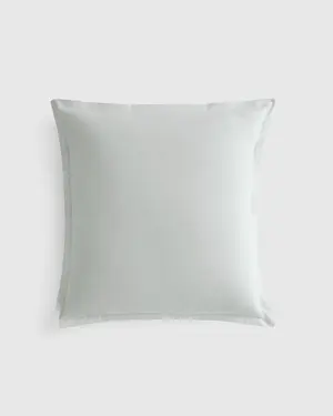 Quince Organic Crisp Percale Sham - Mist