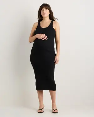 Quince Ribbed Day Dresses
