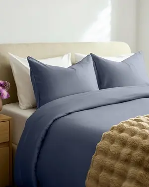 Quince Sateen Comforter Set - Mineral