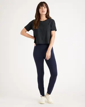 Quince Ultra-stretch Ponte Skinny Pants Tall - Navy
