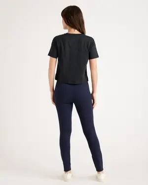Quince Ultra-stretch Ponte Skinny Pants Tall - Navy