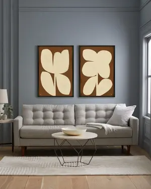 Quince Perennial Marco Marella, Wood Frame - Black