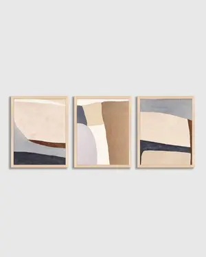 Quince Tripartite Julia Balfour, Wood Frame - Maple