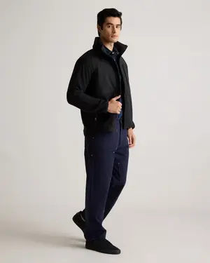 Quince Polar Fleece Full-zip Jacket - Bold Black