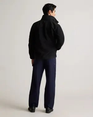 Quince Polar Fleece Full-zip Jacket - Bold Black