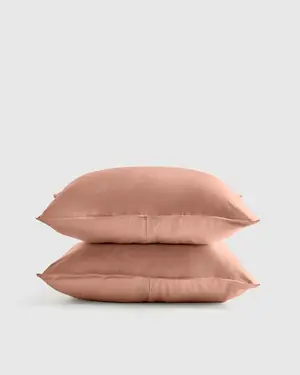Quince Bamboo Sham Set Clay