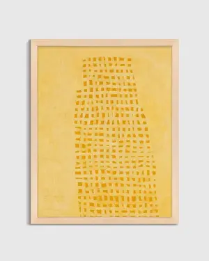 Quince Gold Tower Stephanie Dennis, Wood Frame - Maple