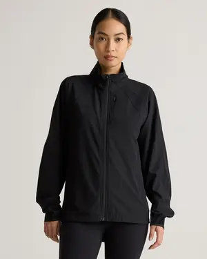 Quince Full-zip Lightweight Jacket - Black
