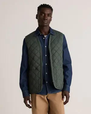 Quince Quilted Vests For Men