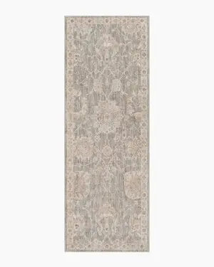Quince Eden Performance Rug - Light Grey