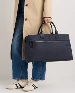 Quince Voyage Nylon Travel Duffle - Navy