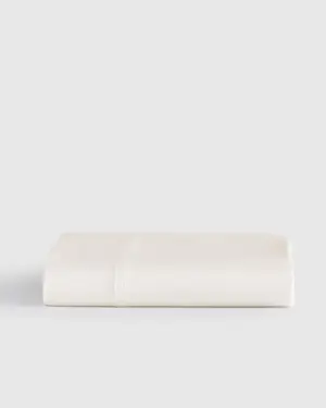 Quince Mulberry Silk Flat Sheet - Ivory