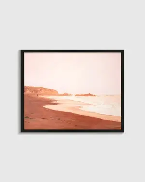 Quince July Haze Kristi Mcdonald, Wood Frame - Black