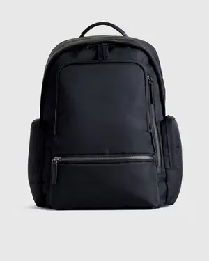 Quince Voyage Nylon Backpack - Black