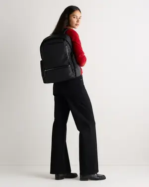 Quince Voyage Nylon Backpack - Black
