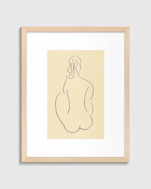 Quince Laurel Jeff Jackson, Wood Frame - Maple