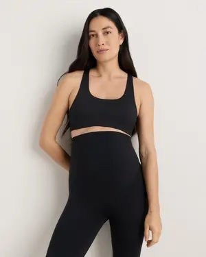 Quince Ultra-form Maternity Legging - Black