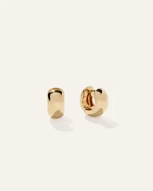 Dome Hoop Earrings