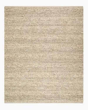 Quince Rowan Handwoven Wool Rug - Sand