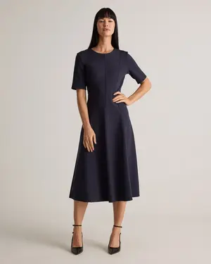 Quince Short Sleeve Day Dresses