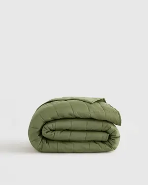 Quince Bamboo Box Quilt - Olive