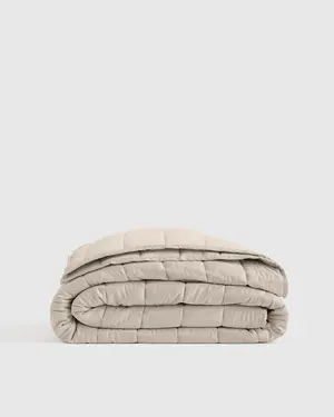 Quince Bamboo Box Quilt - Sand