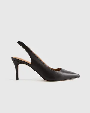 Quince Mid Heel Pumps