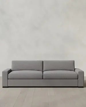 Quince Quince Stillman Sofa In Performance Basketweave Ash