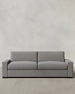 Quince Stillman Sofa In Performance Basketweave - Ash