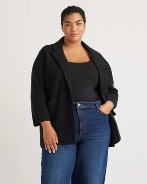 Quince Relaxed Blazers For Women