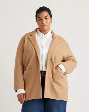Quince Single Breasted Blazers For Women