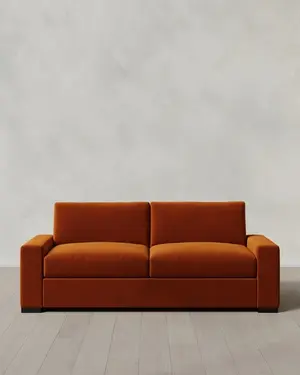 Quince Stillman Sleeper Sofa - Rust