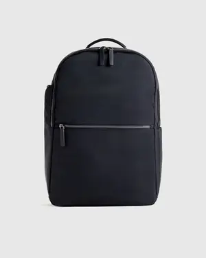 Quince Voyage Nylon Slim Travel Backpack - Black