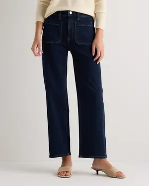Quince Bella Stretch Jeans - Deep Rinse