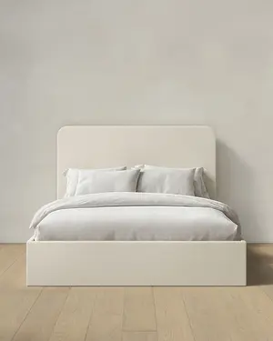 Quince 100% Linen Curved Bed Canvas