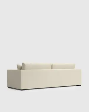 Quince Oasis Sofa In Performance Linen - Ivory
