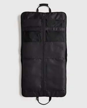 Quince Voyage Nylon Garment Bag - Black