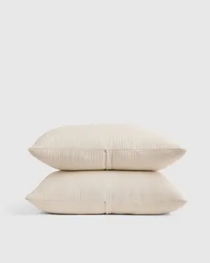 Quince Gauze Sham Set - Undyed