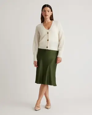 Quince Alpaca Cropped Cardigan