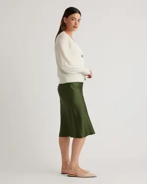 Quince Alpaca Cropped Cardigan