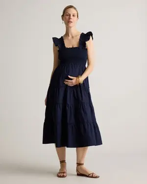 Quince Elasticated Day Dresses