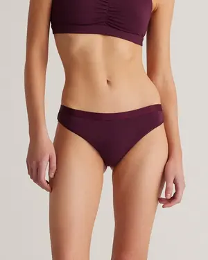 Quince Micromodal Thong - Syrah