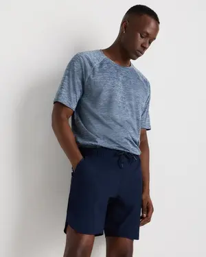 Quince Sweat Tech Training Lined Short - Deep Navy