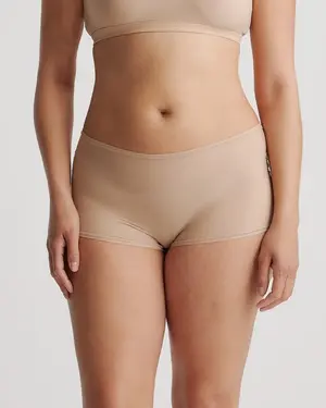 Quince Second Skin Boyshort - Sand