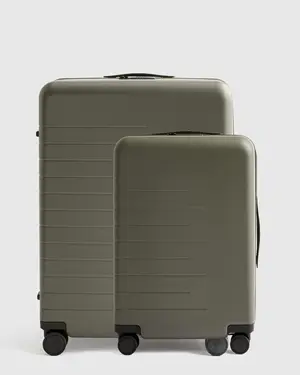 Quince Carry-on And Medium Check-in Suitcase Set - Olive